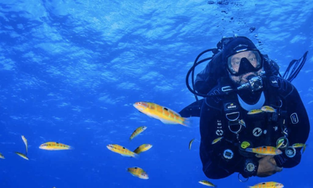 Bautismo de buceo en la isla de Santa María - Turismo Islas Azores